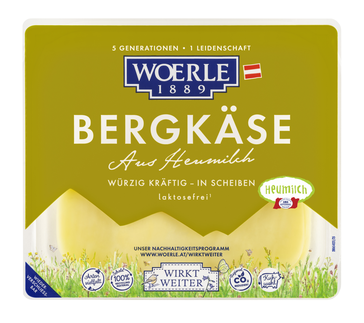 Bergkäse Cordon Bleu mit Süßkartoffel­püree - Privatkäserei WOERLE