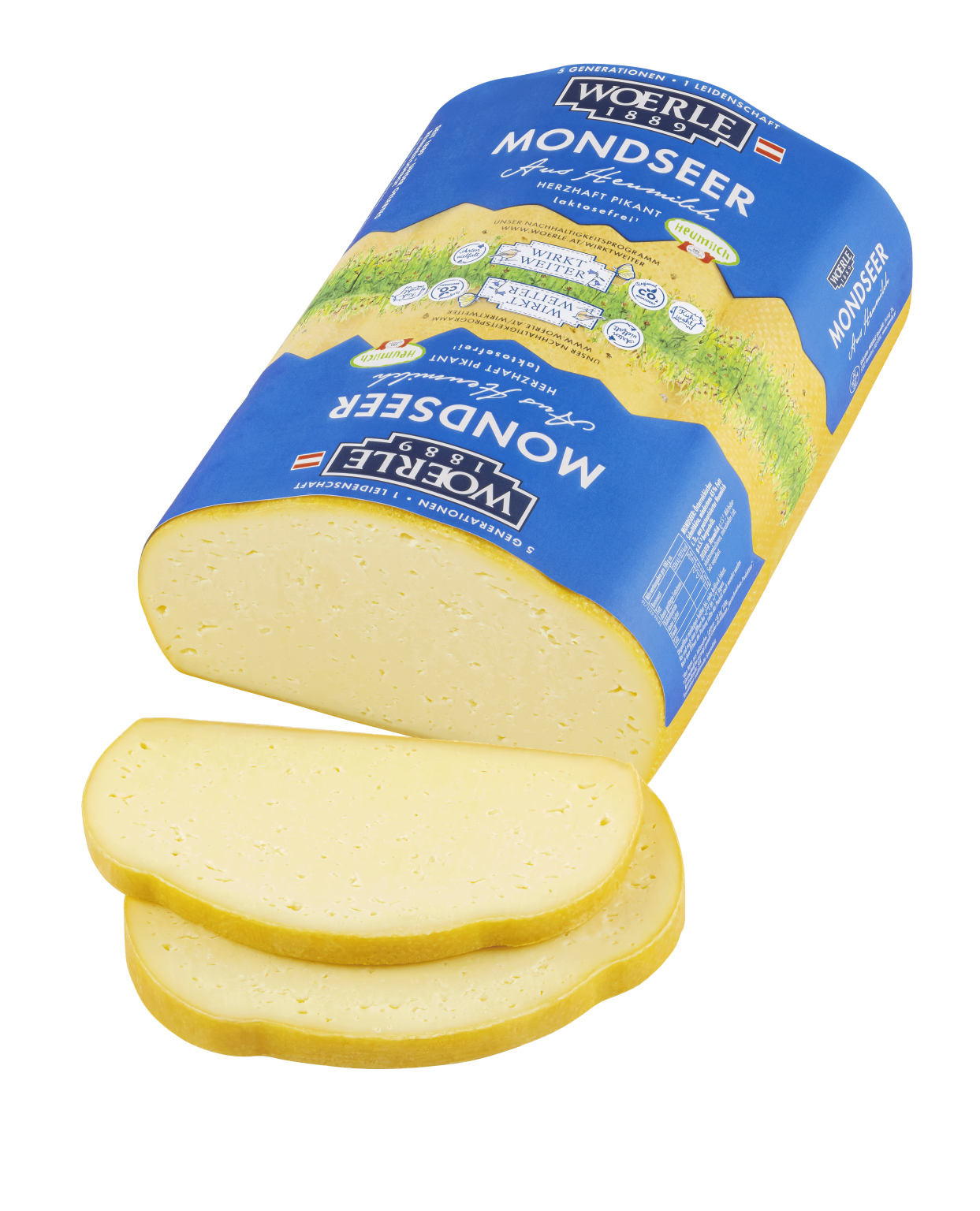 WOERLE Original Mondseer Käse aus Heumilch