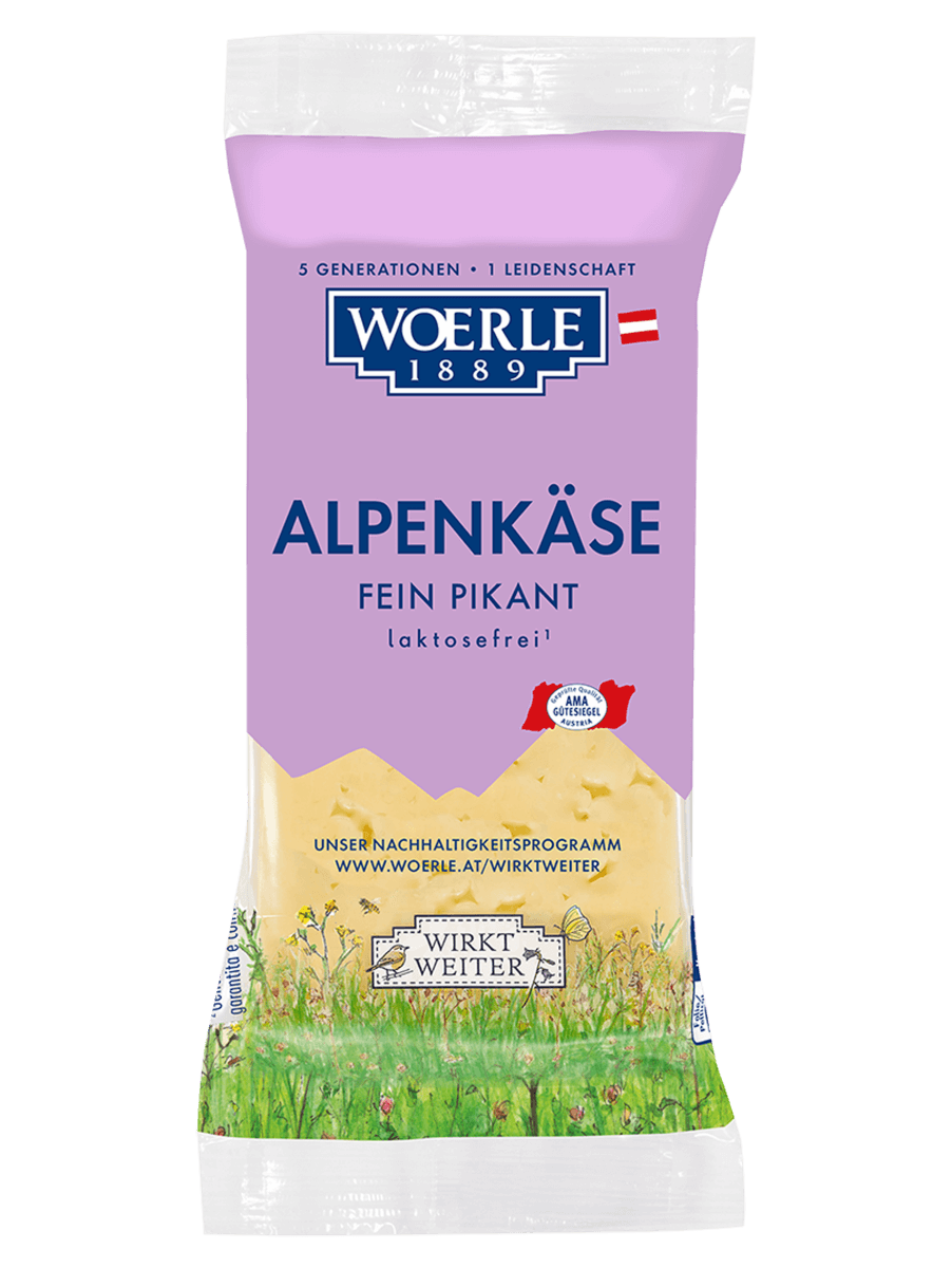 WOERLE Alpenkäse Käsemini - Privatkäserei aus Salzburg