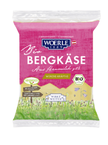 WOERLE Bio-Bergkäse aus Bio-Heumilch: bis zu 6 Monate gereift