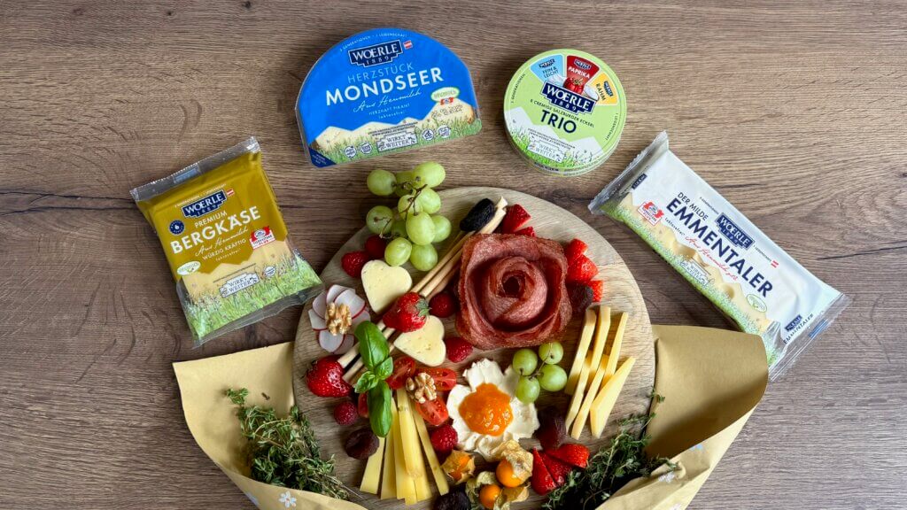 Cheese platter for Mother's Day - Private cheese dairy WOERLE